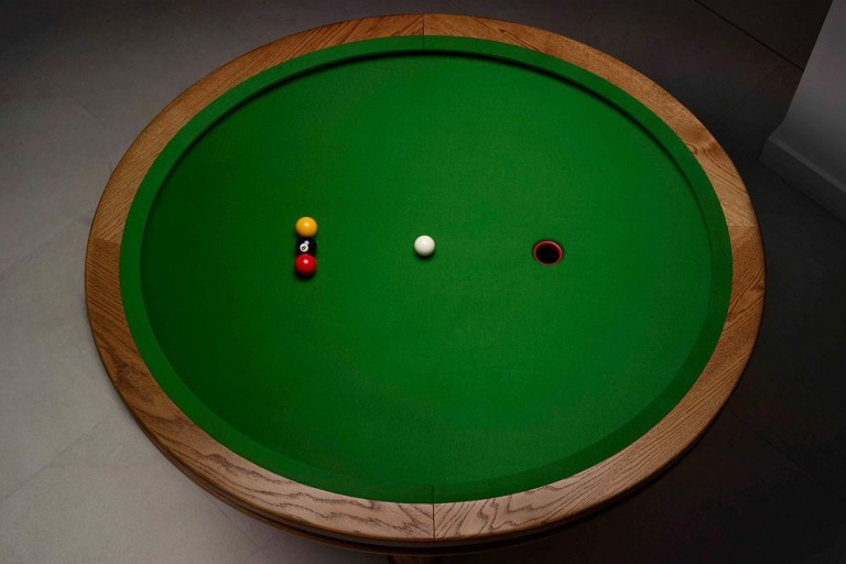 Loop Elliptical Pool Table - Bonjourlife
