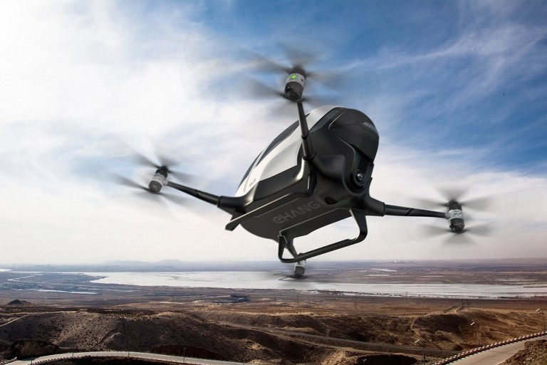 Ehang184 Could be Your Personal Autonomous Aerial Vehicle - Bonjourlife